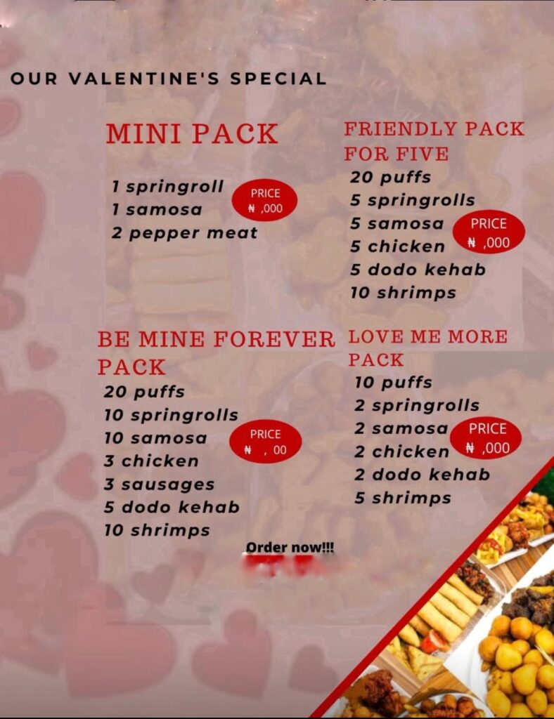 create small chops platter for your business - Naija Kitchen Tales