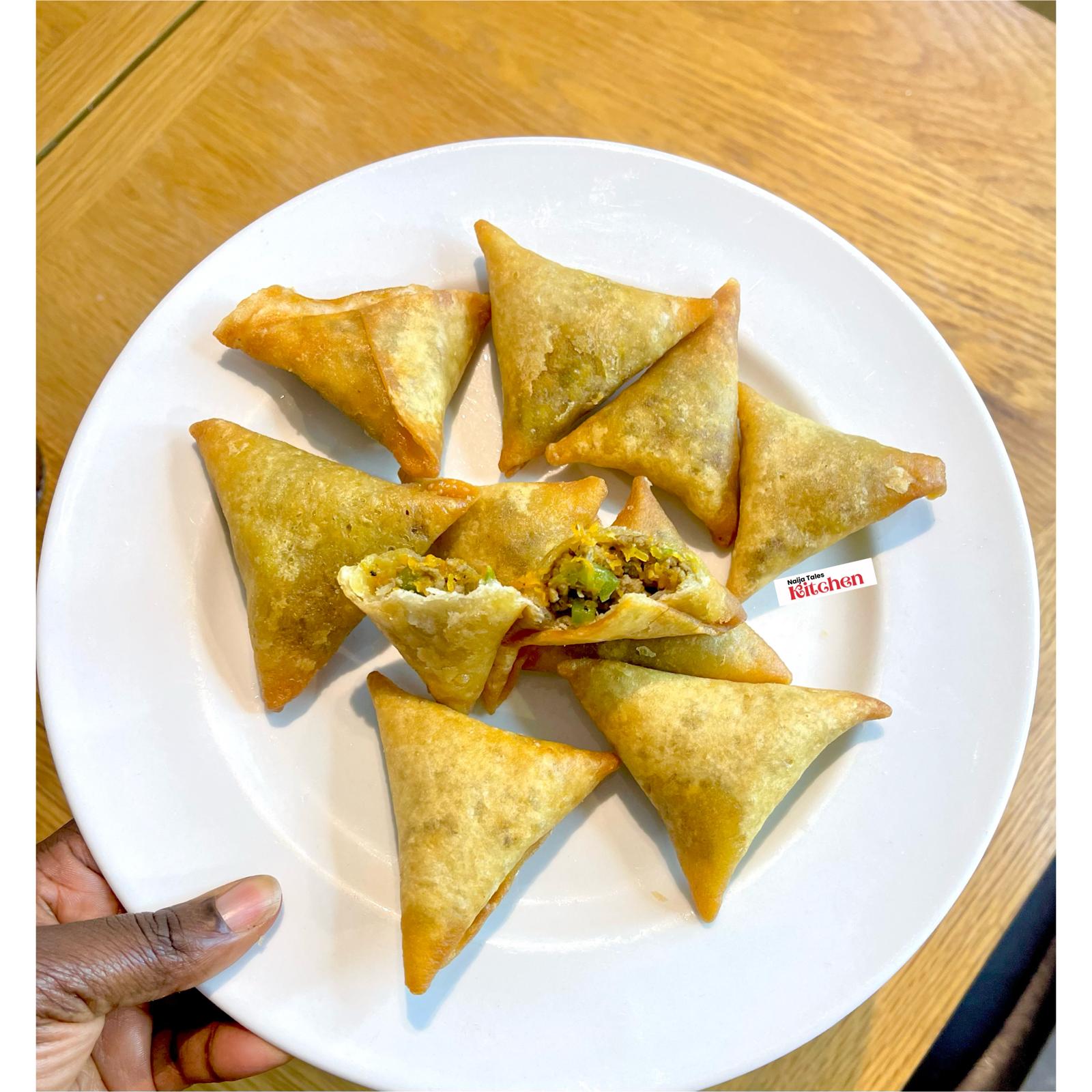 Small chops: Easy Nigerian Samosa Recipe - Naija Kitchen Tales