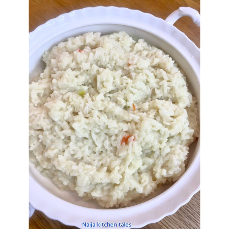 Delta-Style Coconut Rice Recipe - Naija Kitchen Tales